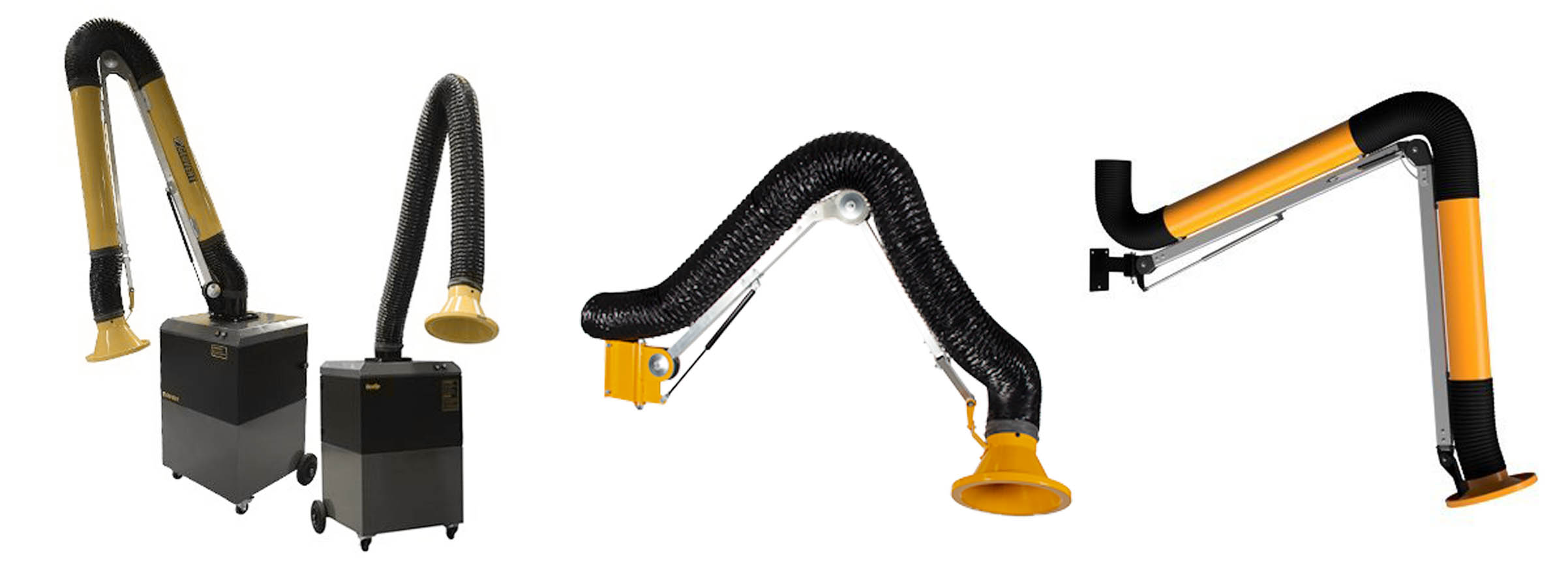 Beställ punktutsug och utsugsarm | Utsug av svetsrök | GEOVENT